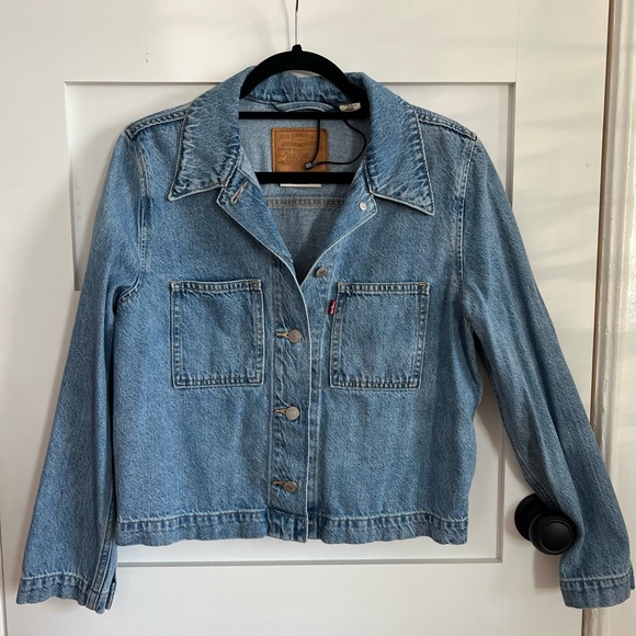 Levi's | Jackets & Coats | Levis Cropped Trucker Jacket | Poshmark